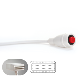 EconoCall Call Cord for Ascom Telligence and Dukane ProCare 6000 ...
