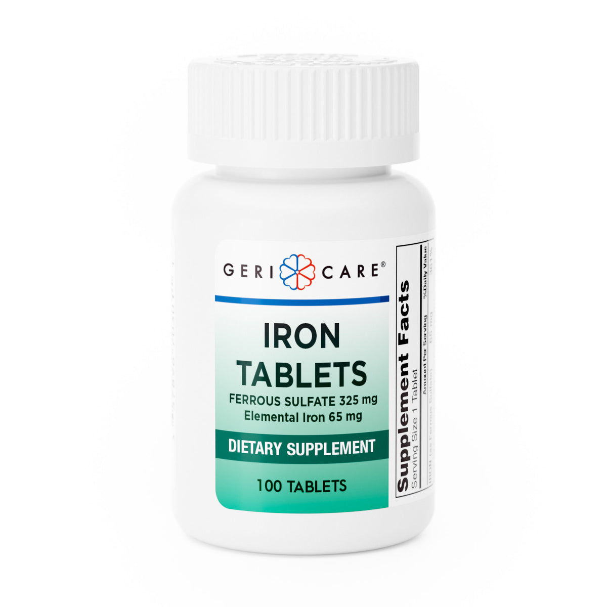 GeriCare Iron Tablets Ferrous Sulfate Iron Tablet – Supplyline Medical