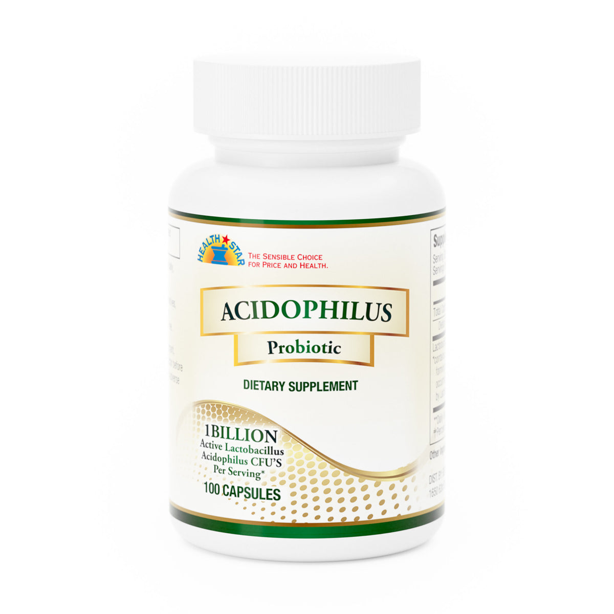 GeriCare Acidophilus Probiotic Probiotic Capsule, 100 count ...