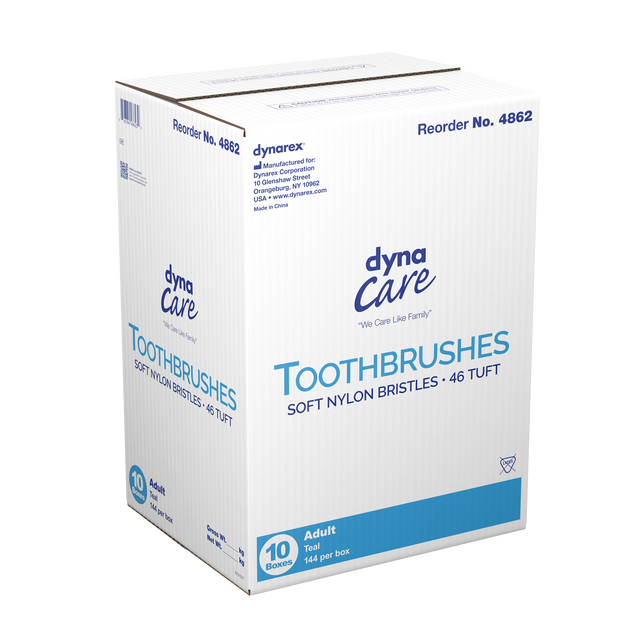 Soft Nylon Bristles Toothbrushes 46 Tuft – Supplyline Medical