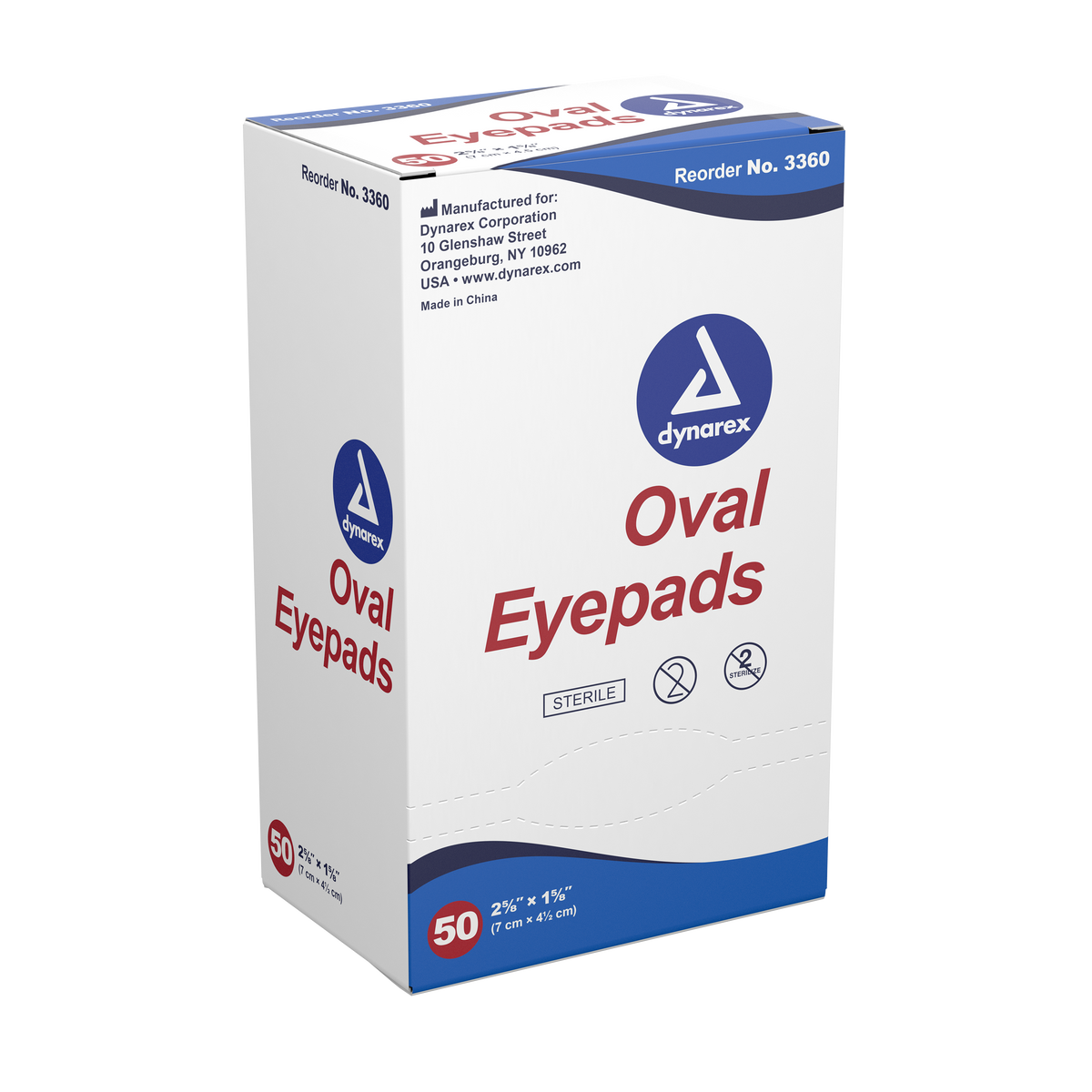Oval Eye Pads Sterile – Supplyline Medical