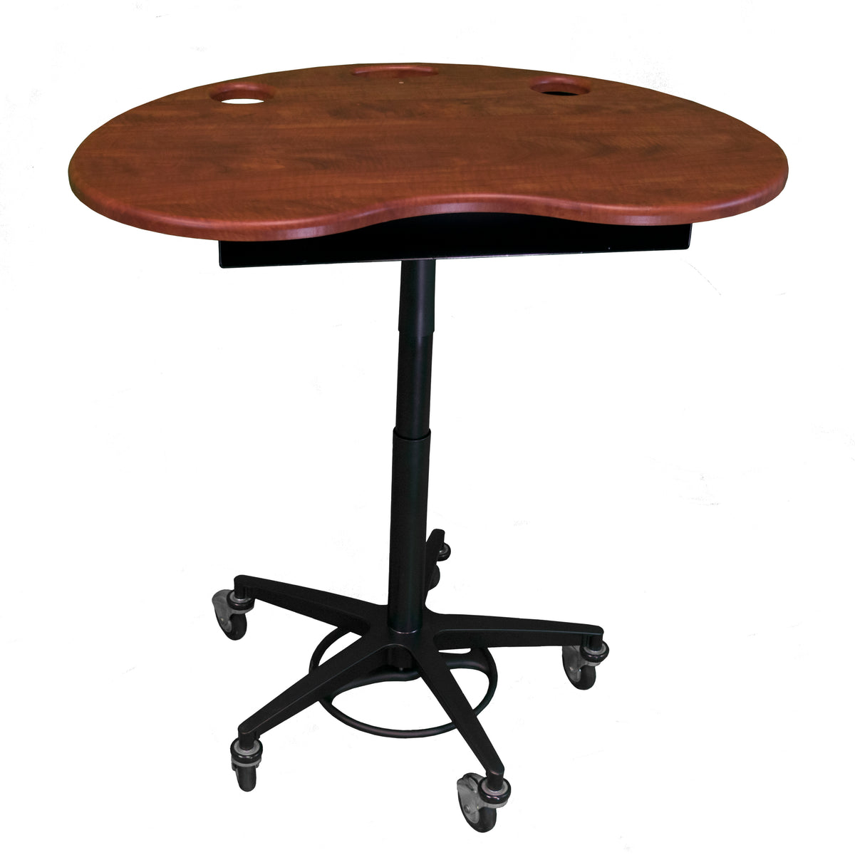 OmniMed Artisan Style Adjustable Mobile Kidney Laptop Stand ...