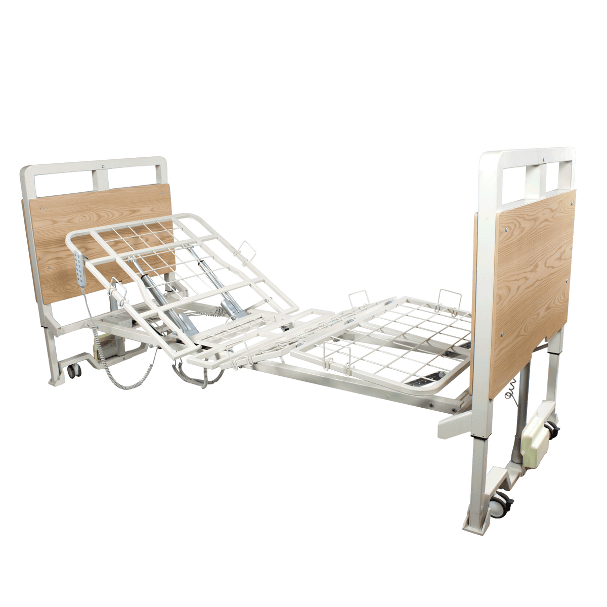 D500 LTC Ultra Low Bed with Wood Boards – Supplyline Medical